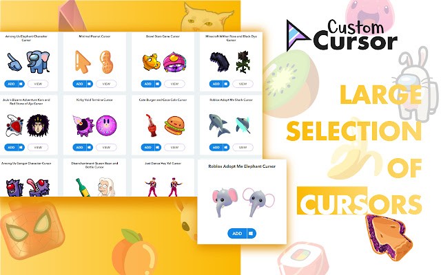 Custom Cursor for Chrome™: cool free mouse cursors – CRXBook